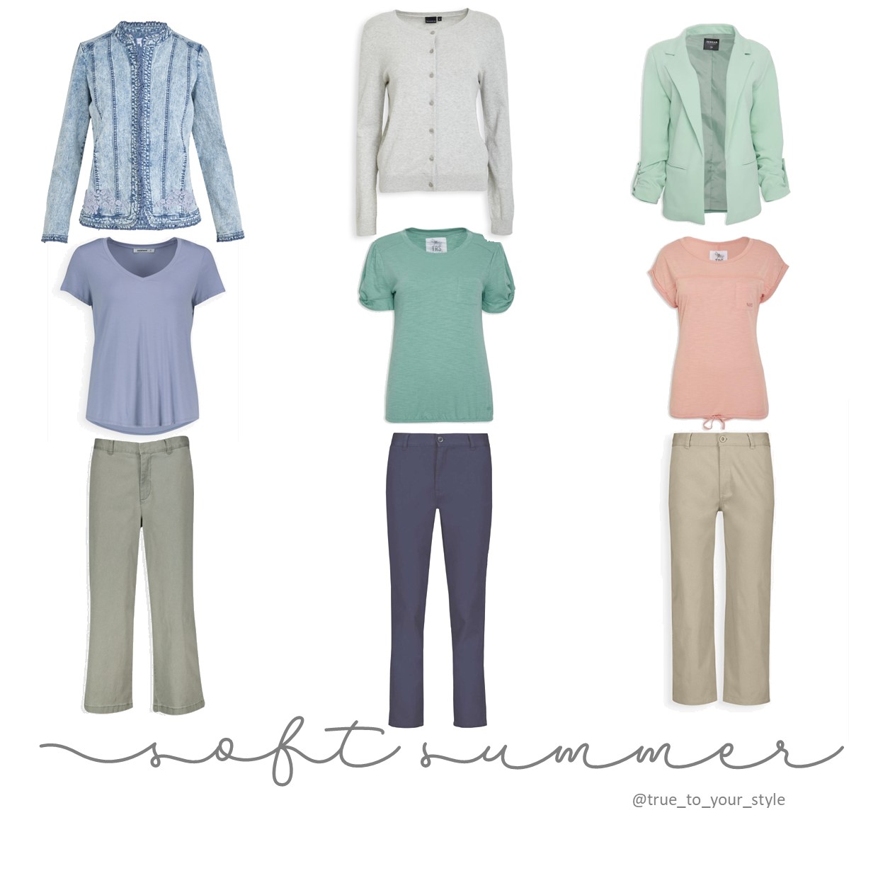 Soft Summer Wardrobe Capsule – True to Your Style